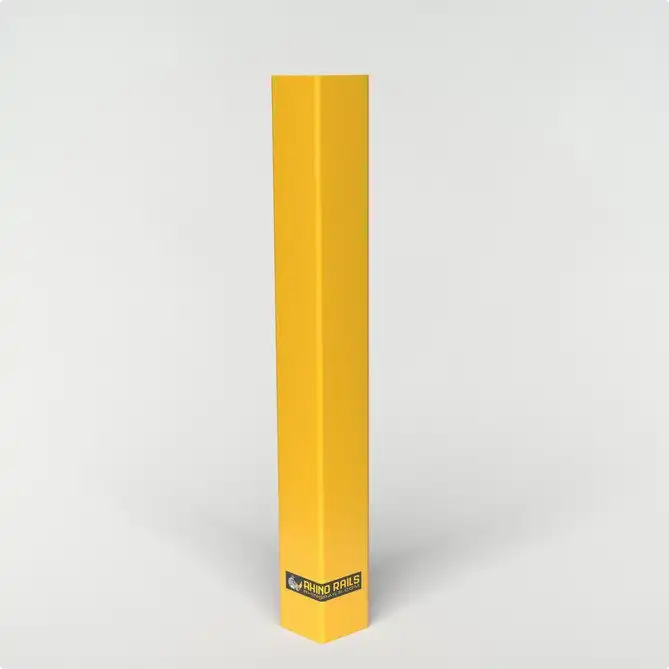 Durable Steel Bolt-On Post Protector | Rhino Rails