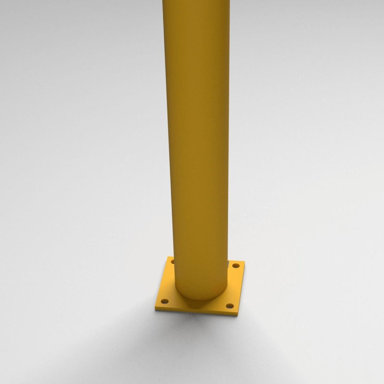Surface Mount Steel Bollard | Rhino Rails