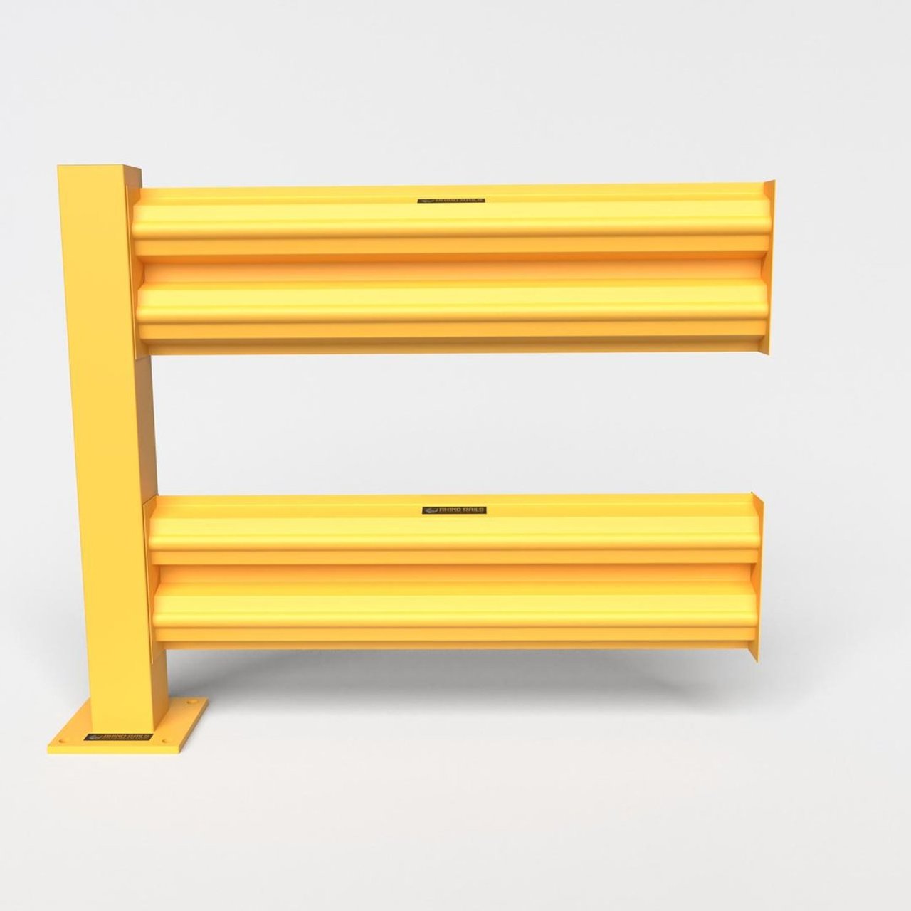 Double-High Heavy-Duty Guardrail Kit 2-10ft - Rhino Rails