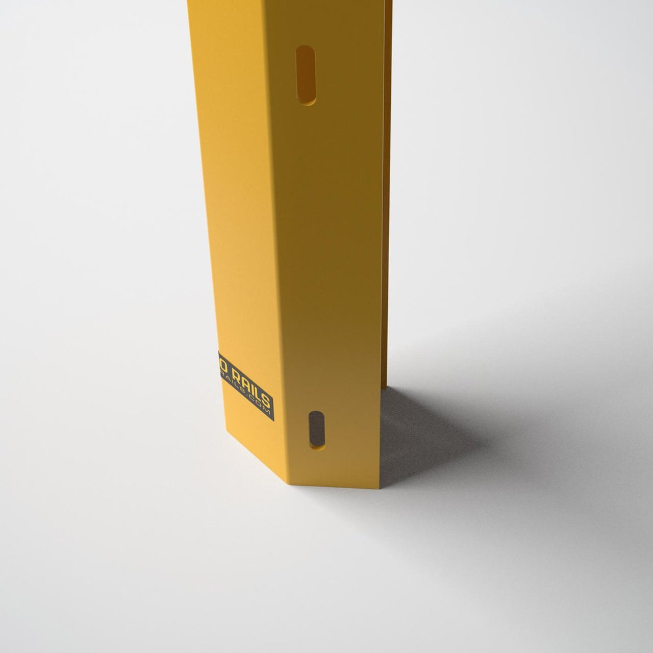 Durable Steel Bolt-On Post Protector | Rhino Rails