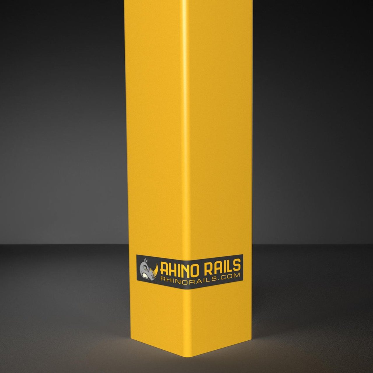 Durable Steel Bolt-On Post Protector | Rhino Rails