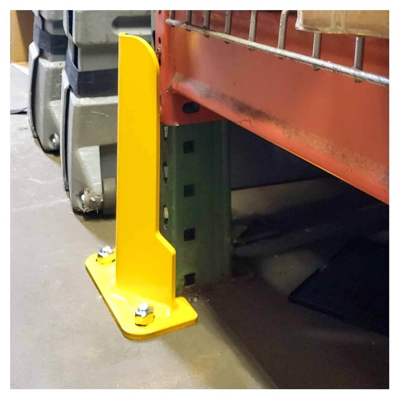 Buy Shallow Profile Upright Post Protector | Rhino Rails