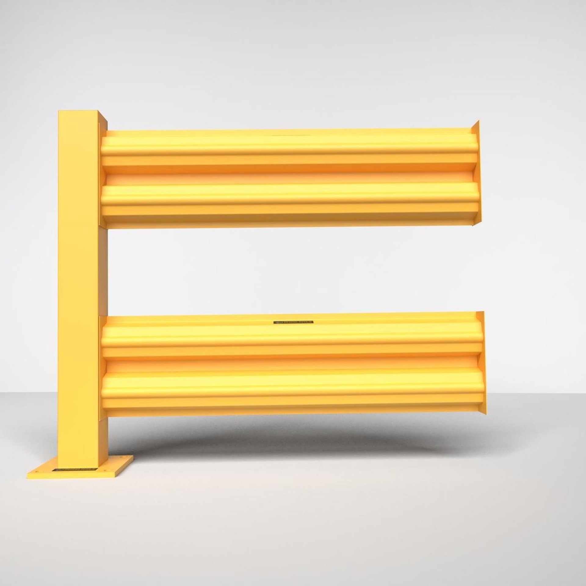 Double-High Heavy-Duty Guardrail Kit 2-10ft - Rhino Rails