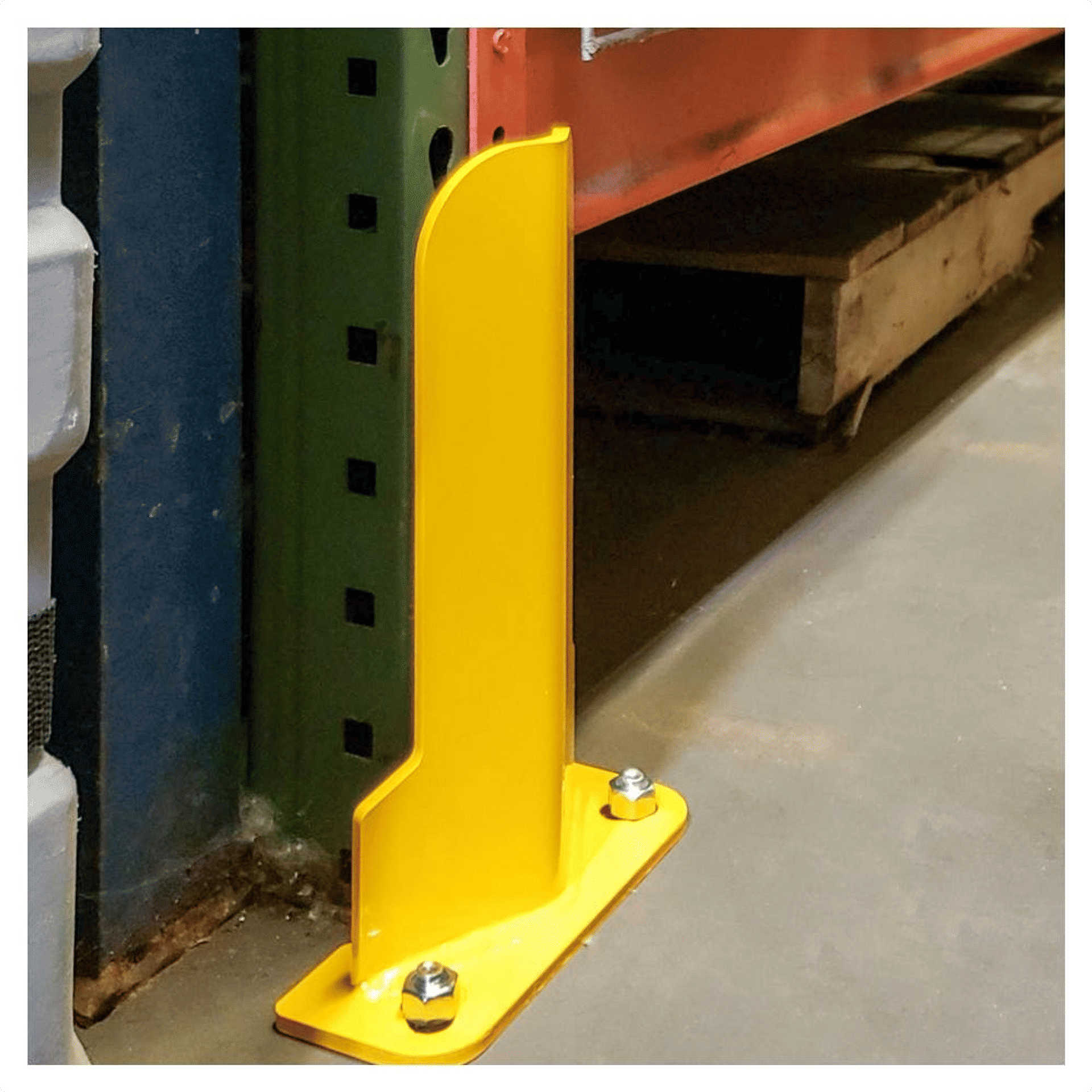 Shallow Profile Upright Post Protector - Rhino Rails