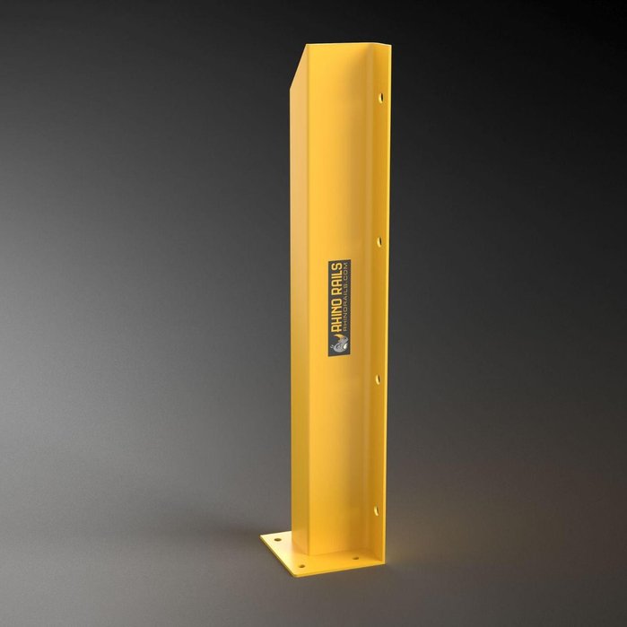 48" Overhead Door Track Guard: Durable Protection