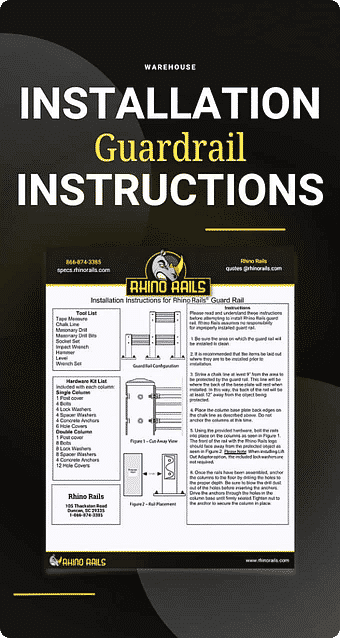 RR-RP-42LH-HD - Product Detail Drawing — Rhino Rails